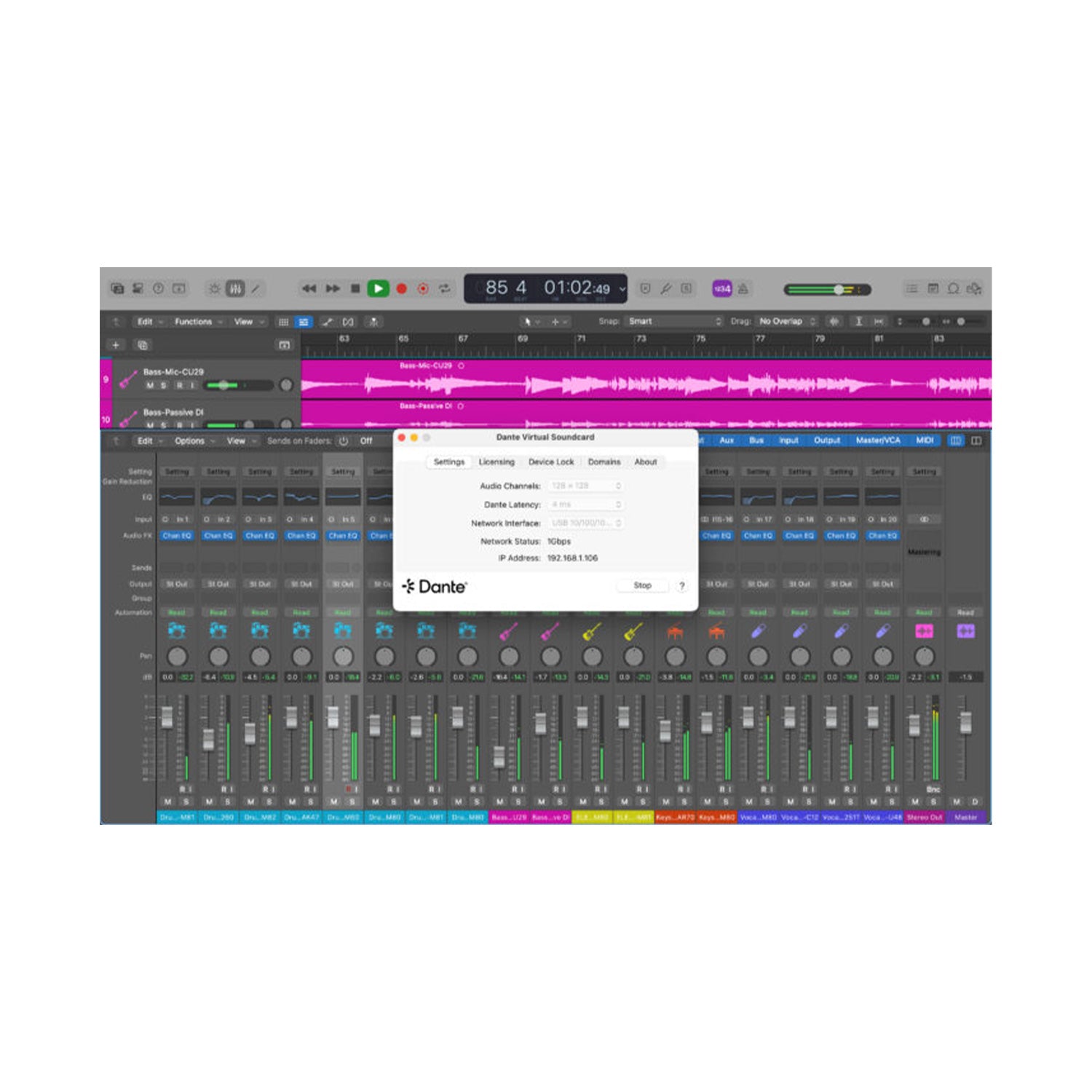 Audinate Dante Virtual Soundcard Pro - 1-Year Subscription